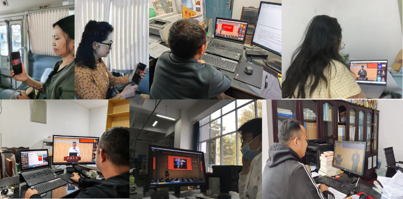 土木与水利工程学院组织师生收看《传承红色基因·争当青年先锋》红色典型进高校宣讲活动